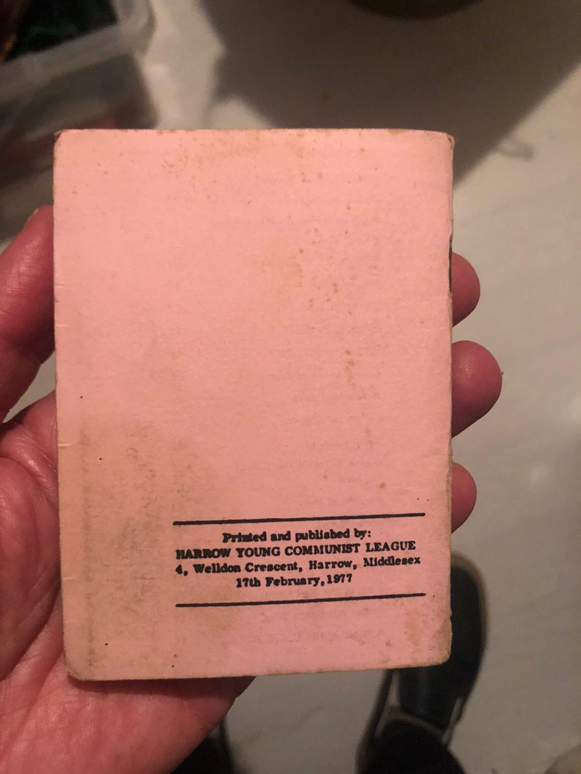 Poetry Corner: Harry was a Bolshie (The Ballad of Harry Pollitt ...